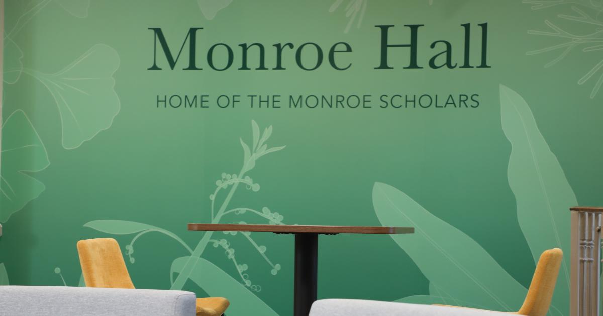 Homecoming dedication to honor 100 years of Monroe Hall | Charles Center | Arts & Sciences ...