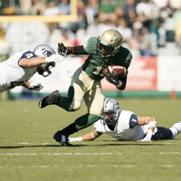 Dedmon making his mark on Tribe football | W&M News Archive | William ...