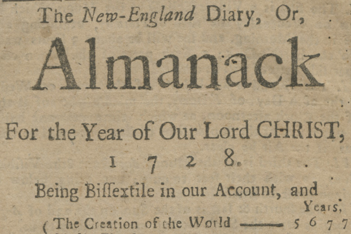W&M alumnus donates almanac collection to library | William & Mary