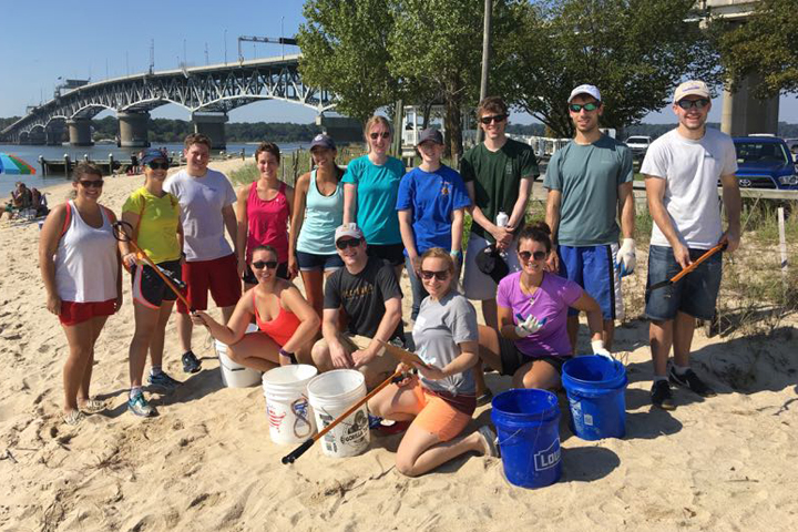 Grad students lead cleanup effort | William & Mary