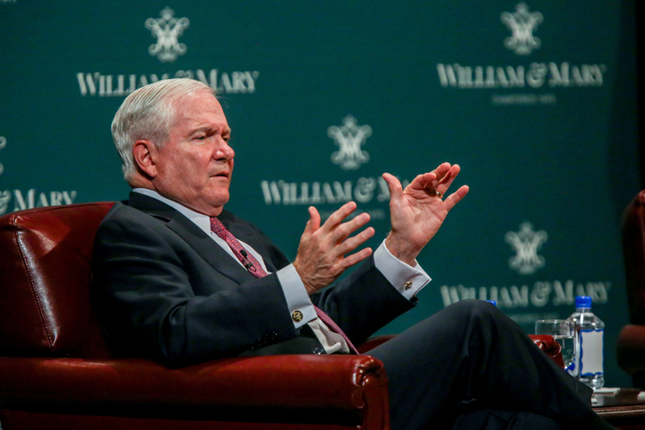 W&M Chancellor Gates ’65 to discuss current political affairs | W&M ...