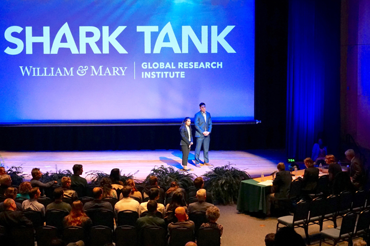 Shark Tank: Solving tough problems with innovative data | William & Mary