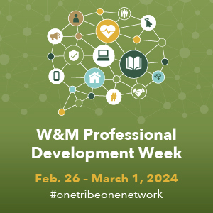 Professional Development Week | William & Mary
